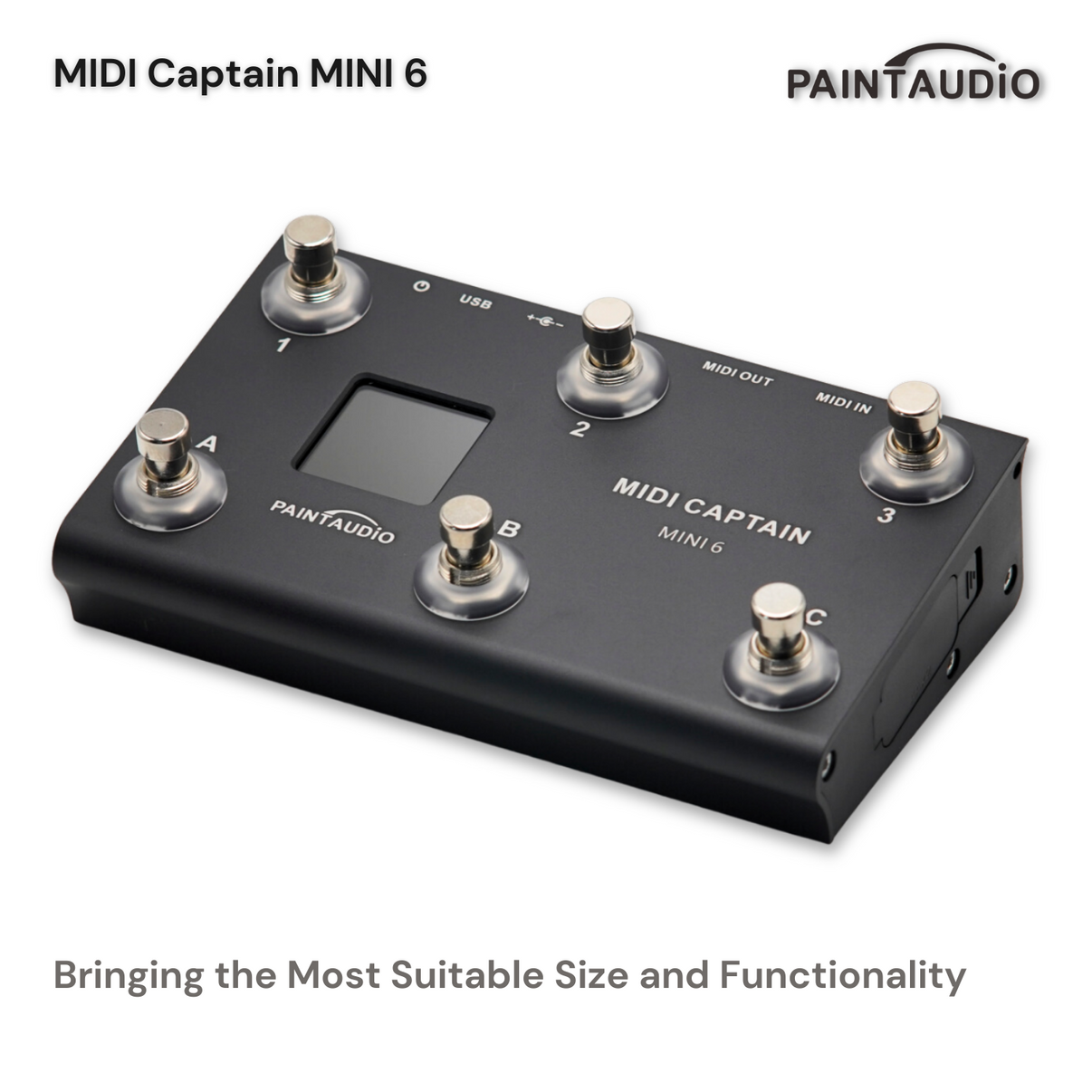 MIDI Captain MINI 6 Controller with HID Multi-state Cycling – PaintAudio