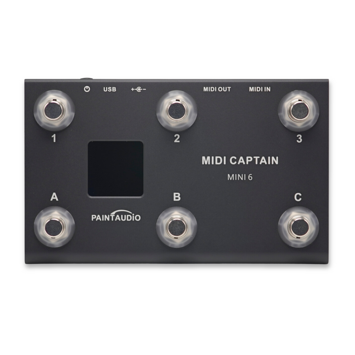 MIDI Captain MINI 6 Controller with HID Multi-state Cycling – PaintAudio